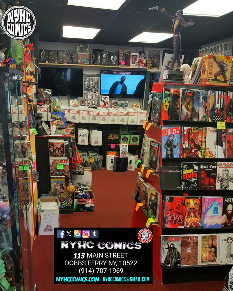 NYHC COMICS - Shop Closing 10/1/2024 - New York Hard Core Comics